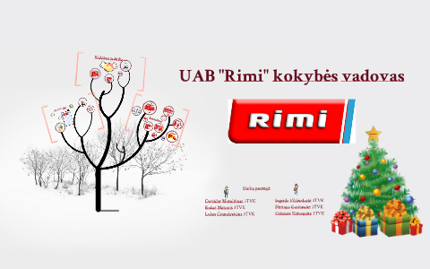 UAB "Rimi" kokybės vadovas by Deiv 18 on Prezi
