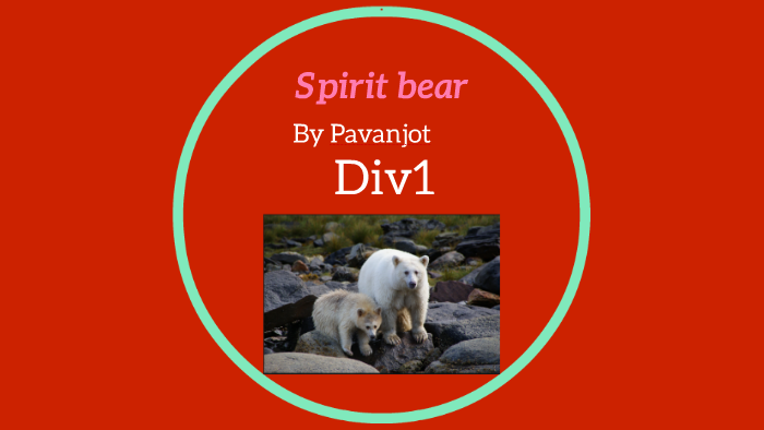 Spirit bear by pavanjot gill on Prezi