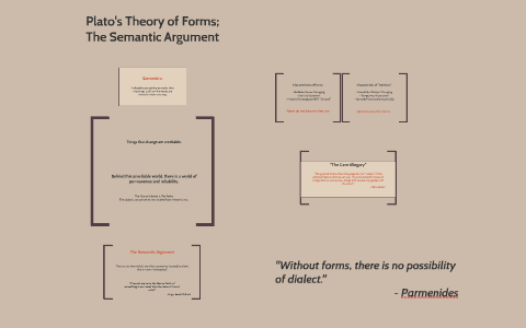 Plato's Semantic Argument on Forms by Anna Kobis on Prezi