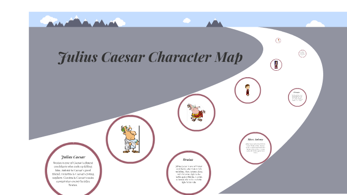Julius Caesar Character Map by Ginny Cominsky on Prezi