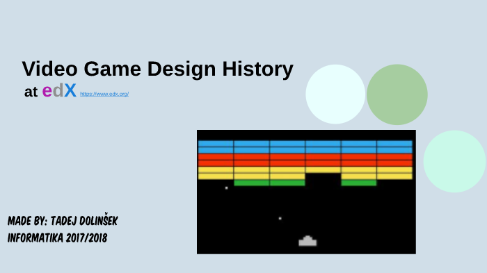 Video Game Design History by Tadej Dolinšek on Prezi
