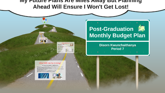 Post-Graduation Monthly Budget Plan by Disorn Kwunchaithanya on Prezi