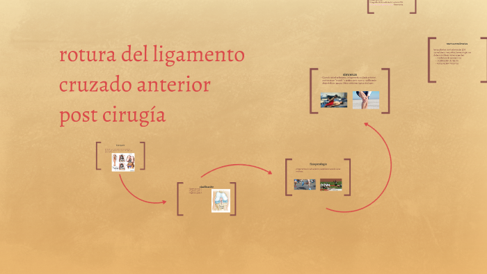rotura del ligamento cruzado post cirugía by krasnia rojas on Prezi