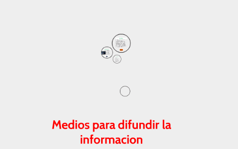 Medios para difundir la informacion by Camila Manrique on Prezi