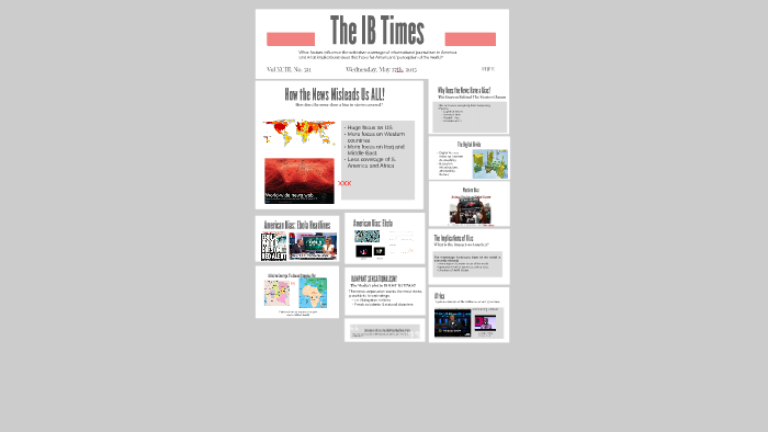 Informational Journalism and its Impact by on Prezi