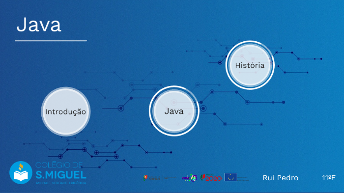 Java e suas caracteristicas by Rui Pedro Gaspar on Prezi