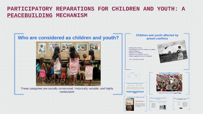 PARTICIPATORY REPARATIONS FOR CHILDREN AND YOUTH: A PEACEBUI by s. r. e ...