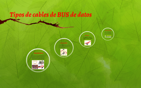 Tipos de cables de BUS de datos by Jose Guzman on Prezi