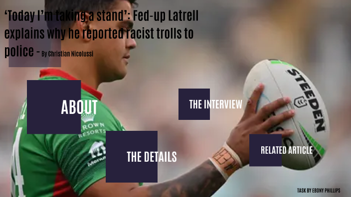 RACISM IN THE NRL by Ebony Phillips on Prezi
