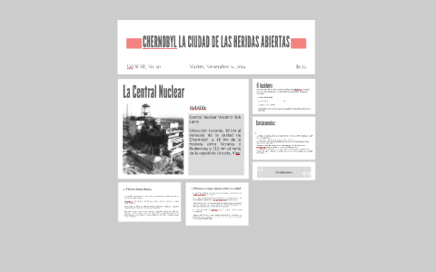 CHERNOBYL LA CIUDAD DE LAS HERIDAS ABIERTAS by Clariceci oral on Prezi
