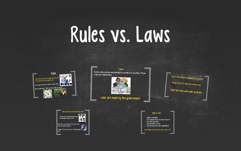 Rules vs. Laws by Chudney Rideaux on Prezi