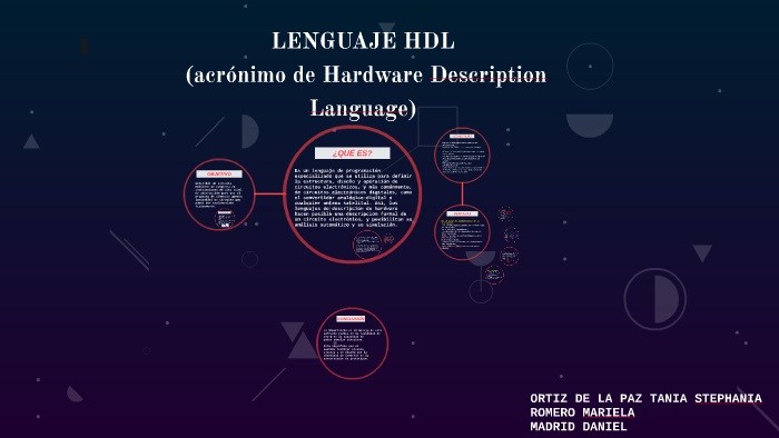 LENGUAJE HDL by tania ortiz on Prezi