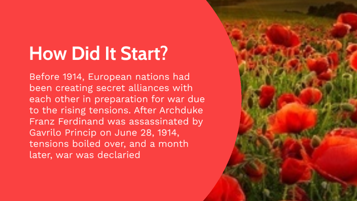 WW1 Concept Map by Kym Miller on Prezi