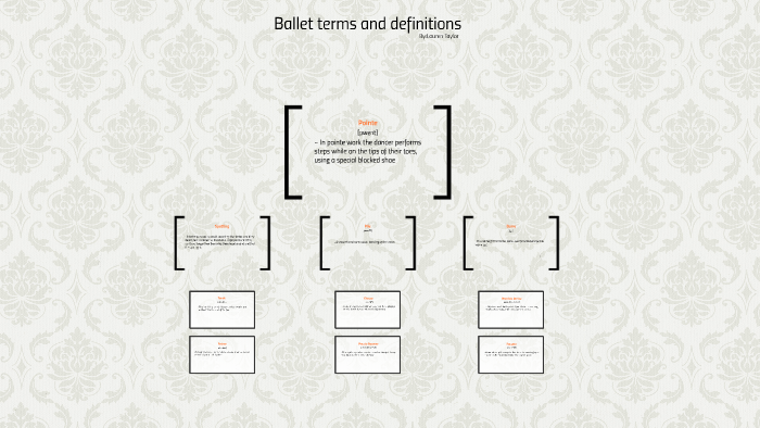 Ballet terms & definitions by lauren taylor on Prezi