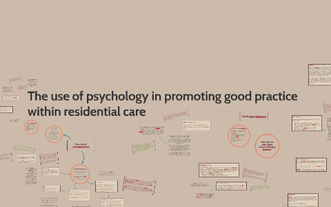 The use of psychology in promoting good practice within resi by Amy ...