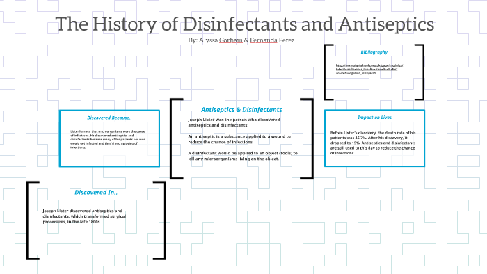 The History of Disinfectants and Antiseptics by Alyssa Gorham on Prezi