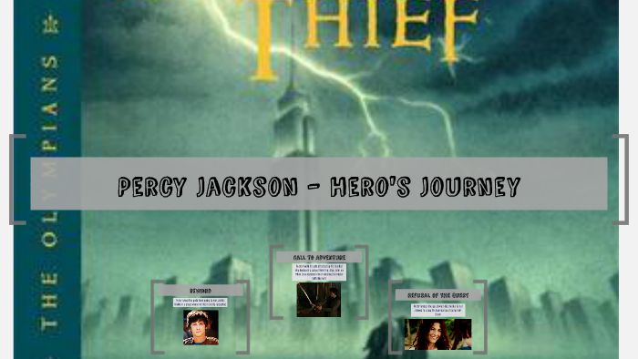 Percy Jackson: The Lightning Thief Hero's Journey by Haley Gregor on Prezi