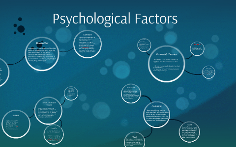 Psychological Factors by Usmaan Hussain on Prezi