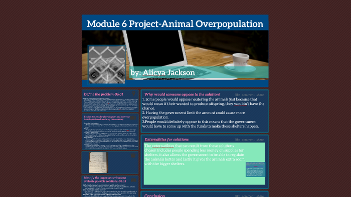 Module 6 Project-Animal OverPopulation by Alicya Jackson on Prezi