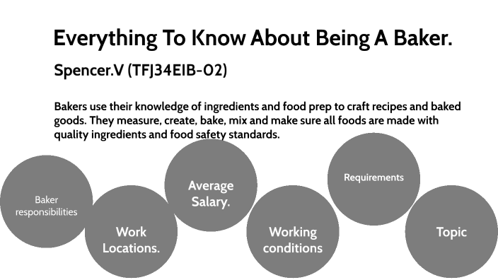 Everything to know about being a baker. by Spencer Vogen on Prezi