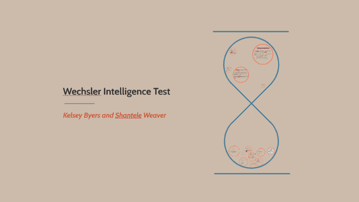 Wechsler Intelligence Test by Kelsey Byers on Prezi