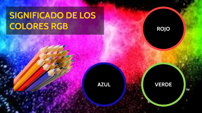 SIGNIFICADO DE LOS COLORES RGB by ANA CRISTINA OBREGÓN HUERTA on Prezi