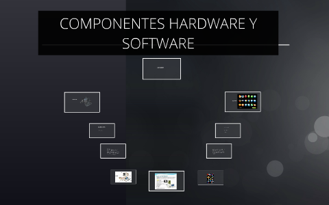 COMPONENTES HARDWARE Y SOFTWARE by on Prezi