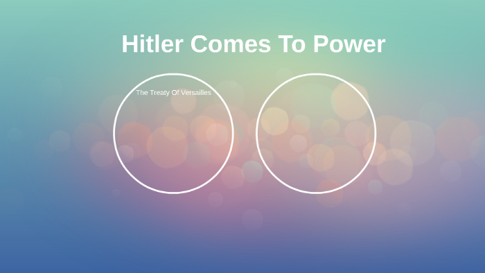 Hitler Comes To Power by Vincent Eynon on Prezi