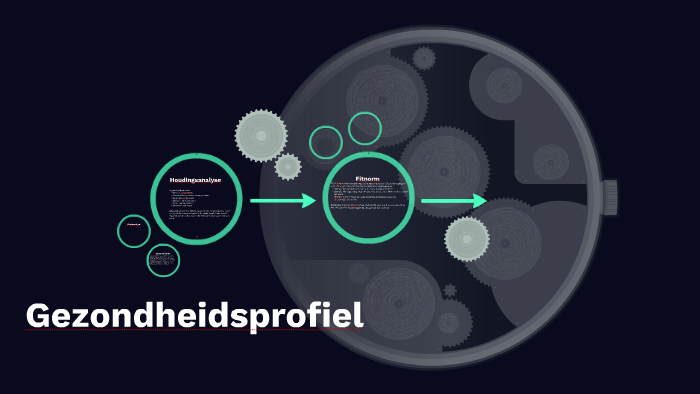 Gezondheidsprofiel by Colin de Graaf on Prezi
