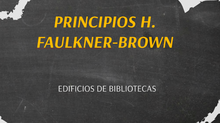 Harry Faulkner-Brown by Luzlula Avila on Prezi