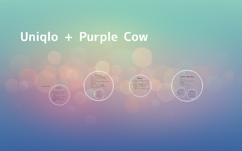 Purple Cow + UNIQLO SWOT Analysis by Sarah Wendt on Prezi