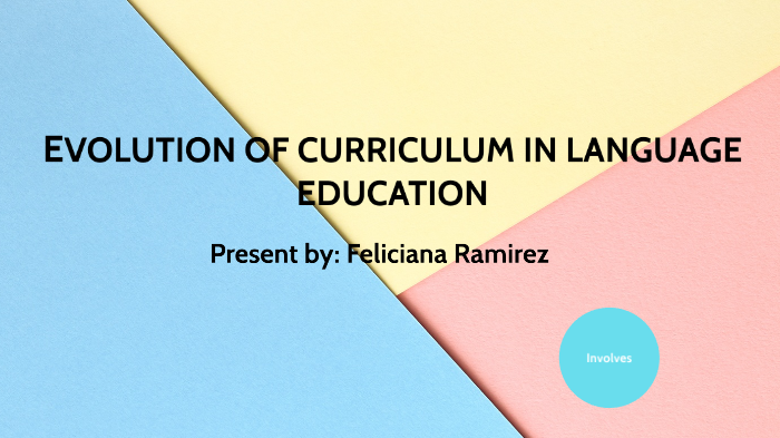 EVOLUTION OF CURRICULUM IN LANGUAGE EDUCATION by Feliciana Ramirez on Prezi