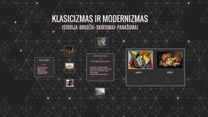 KLASICIZMAS IR MODERNIZMAS by Indre Straleckaite on Prezi