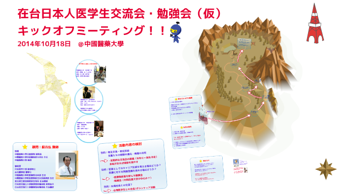 在台日本人医学生交流会・勉強会（仮） by Isao Ito on Prezi