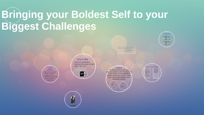 Bringing your Boldest Self to your Biggest Challenges by on Prezi