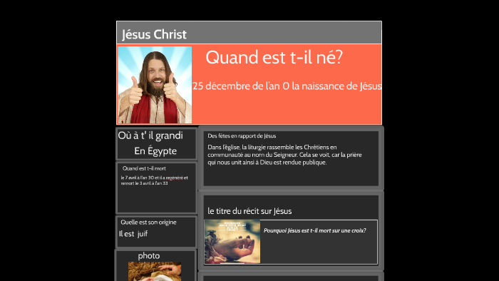 Jésus Christ by gabriel begin on Prezi