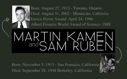 Martin Kamen and Sam Ruben by Mike Foley on Prezi