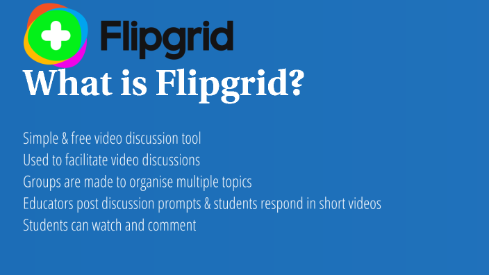Flipgrid Presentation by Kirra Bundy on Prezi