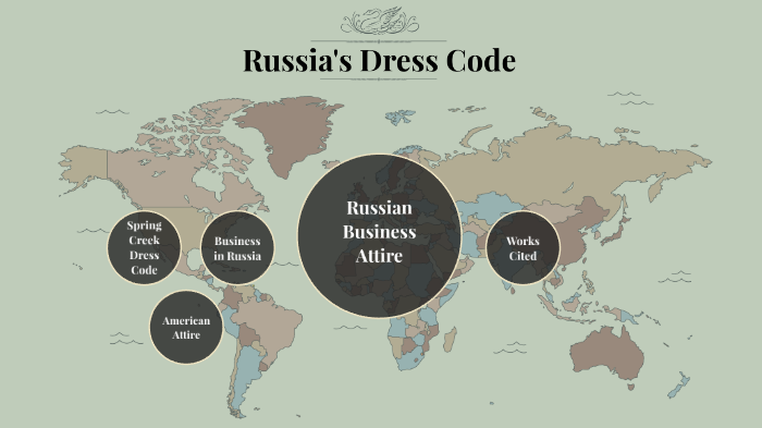Russia Dress Code by Kody Bixler on Prezi