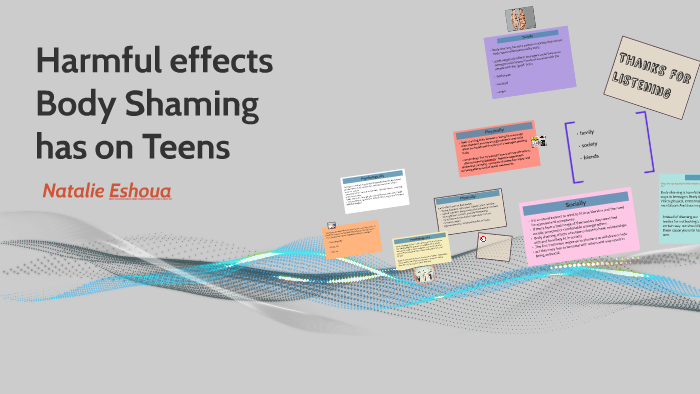Harmful effects Body Shaming has on Teens by Natalie E on Prezi