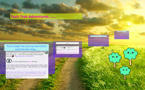 Tech Trek July 21st 2013 by Allyanna Hackenberg on Prezi