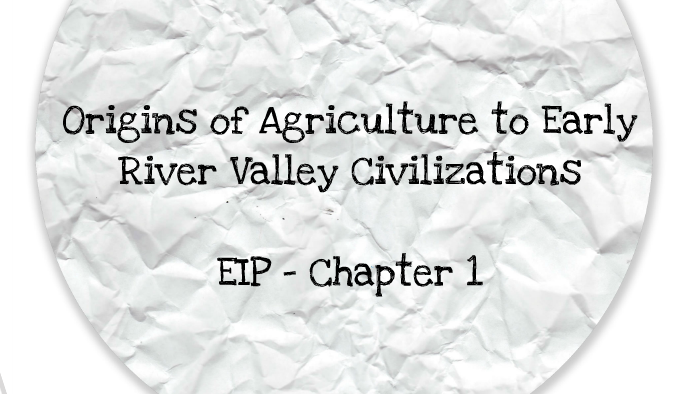 Chapter 1 - AP World (Early River Valley Civilizations) by Amanda ...