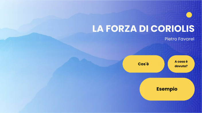 la forza di coriolis by Pietro Favarel on Prezi