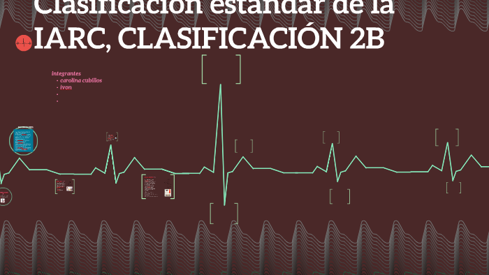 Clasificación estándar de la IARC by carito cubillos