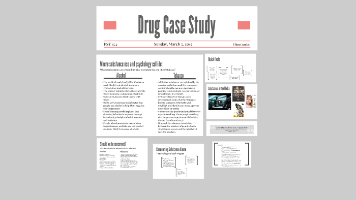 Drug Case Study by Ellen Combs