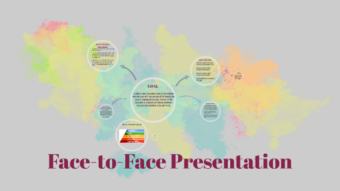 Face to Face Presentation by Elijah Sanders on Prezi
