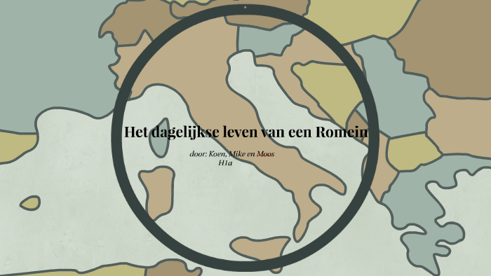 Het dagelijkse leven van een Romein by Jules Peters on Prezi