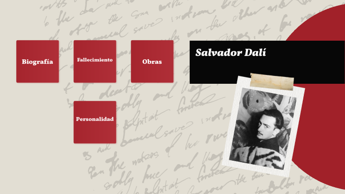 Biografía de Salvador Dalí by Victoria Paninka on Prezi