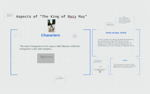 Aspects of "The King of Mazy May by Blaise Frascella on Prezi