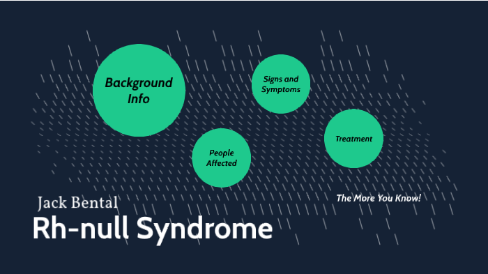 Science Rh-null Syndrome Presentation by Jack Bental on Prezi